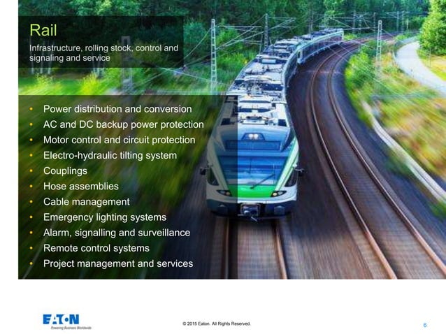 Energizing a sustainable rail industry | PPT