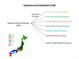Rail freight in Japan - track access | PPTX