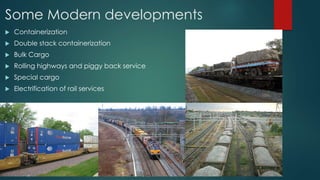 Rail freight transport | PPTX