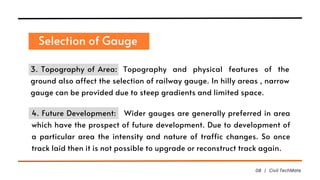 Rail Gauge | Types of Rail Gauges | Civil TechMate | PDF