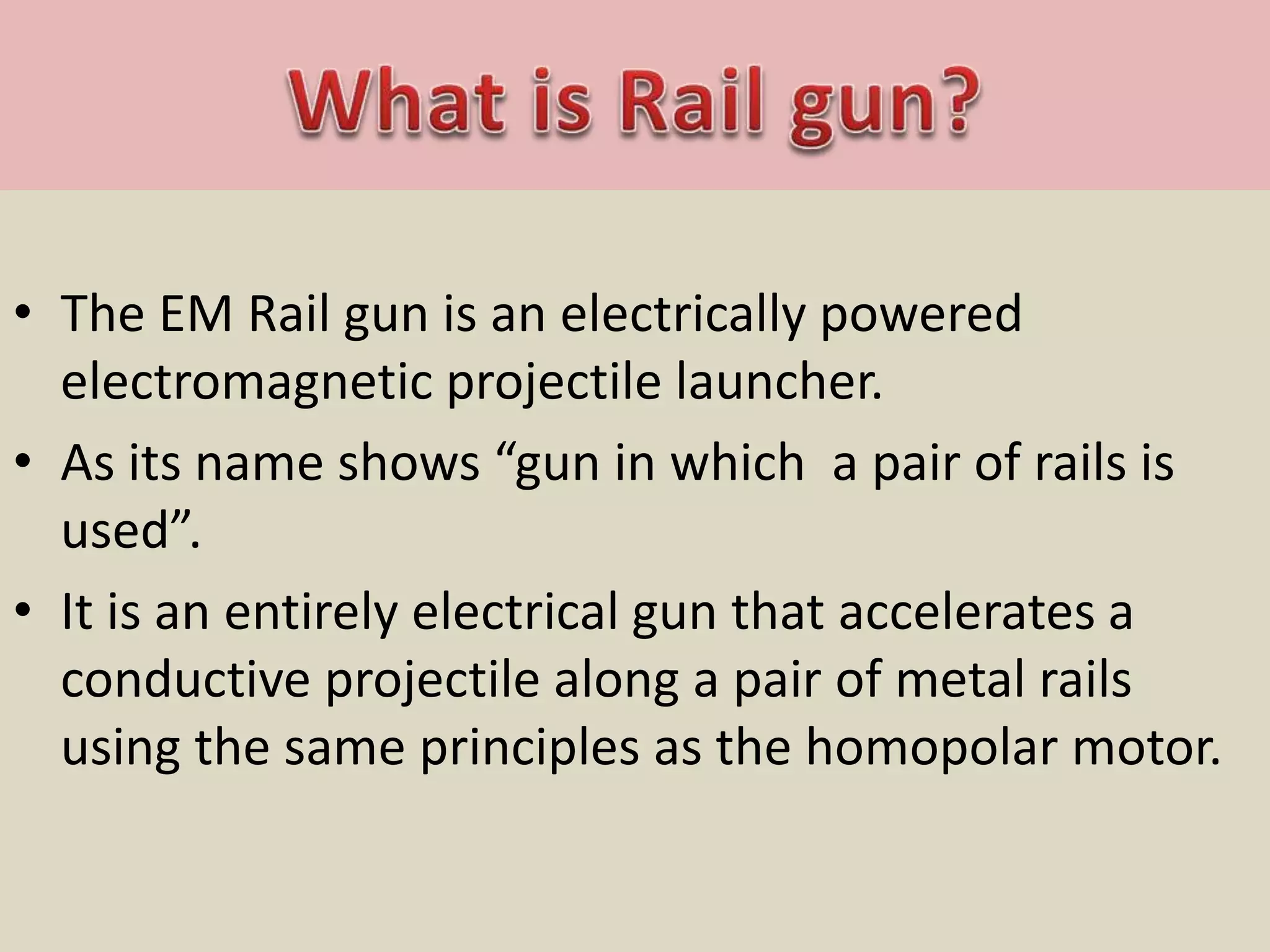 Railgun | PPTX