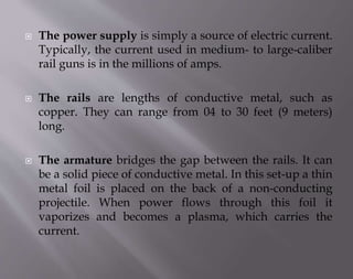 Presentation on Railgun | PPTX