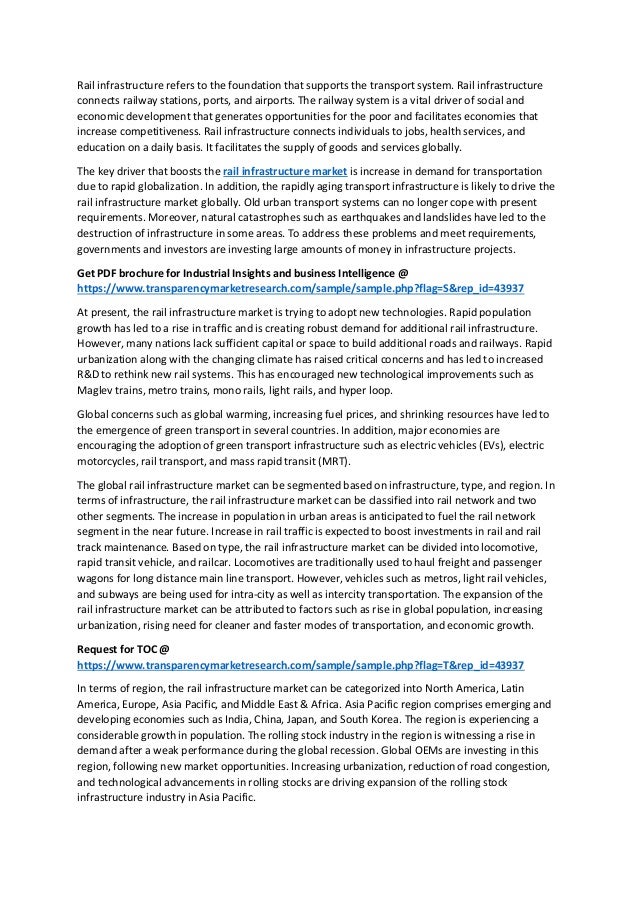 Rail Infrastructure Market | PDF