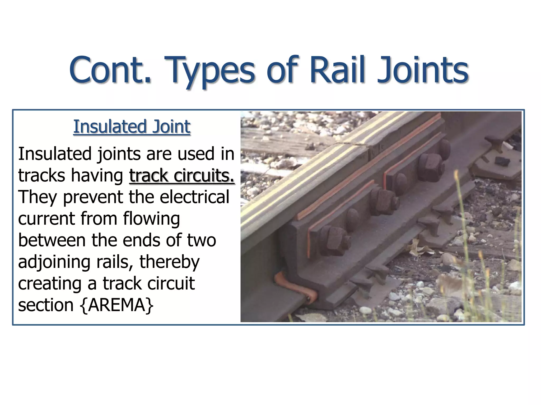05 Rail Joints (Railway Engineering Lectures هندسة السكك الحديدية & Dr ...