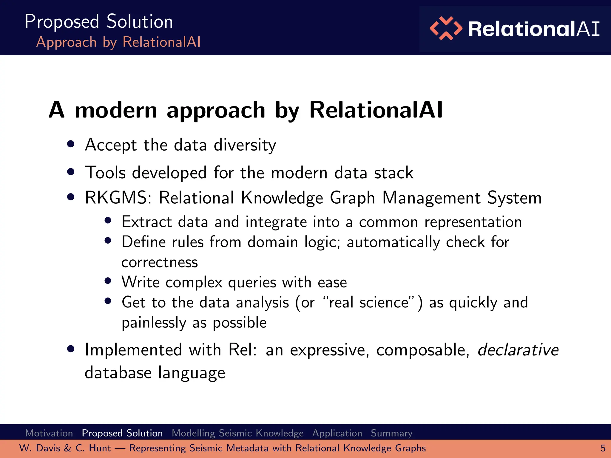 Representing Seismic Metadata With Relational Knowledge Graphs Pdf