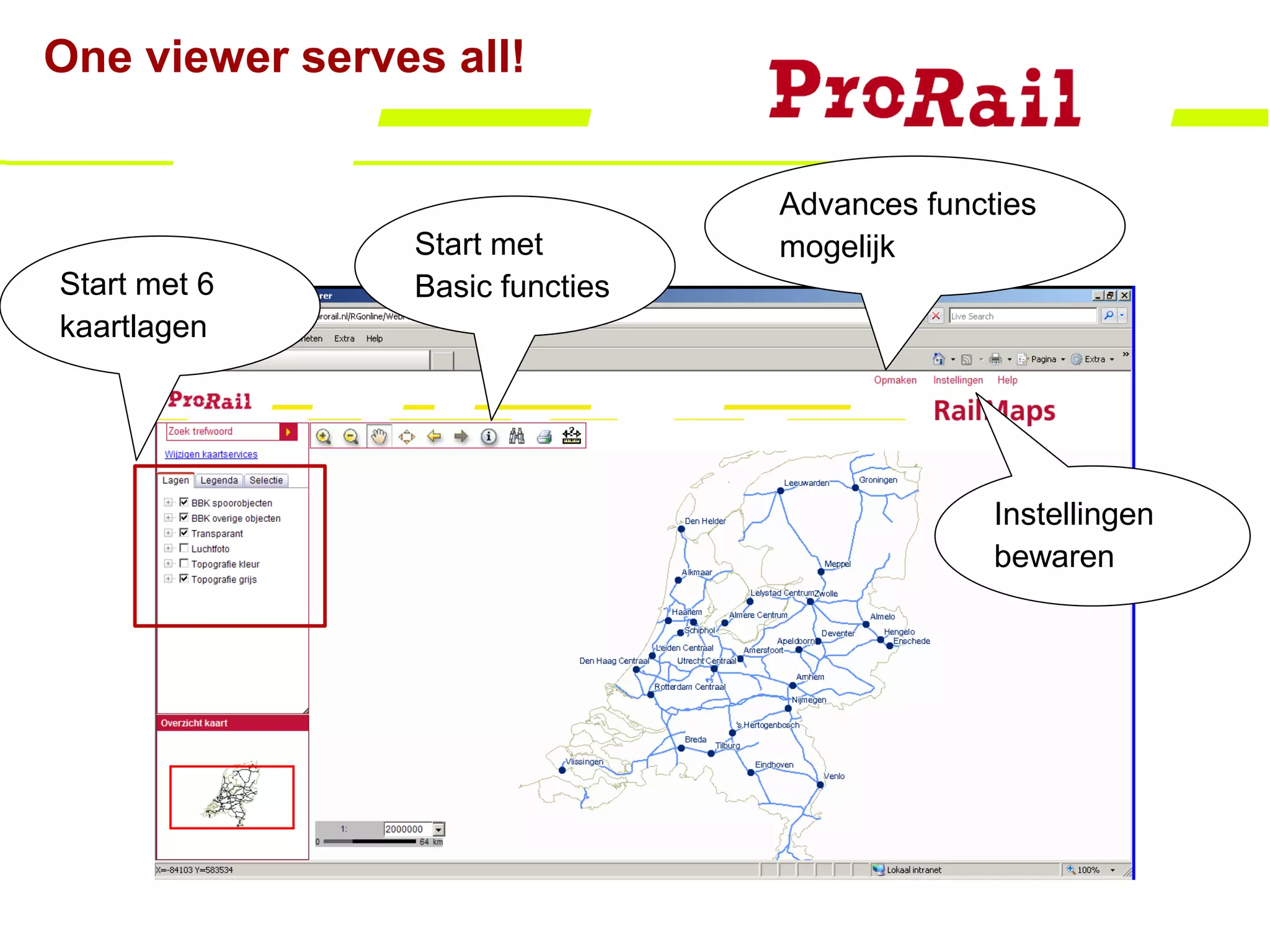 2011 - ProRail Rail maps | PDF