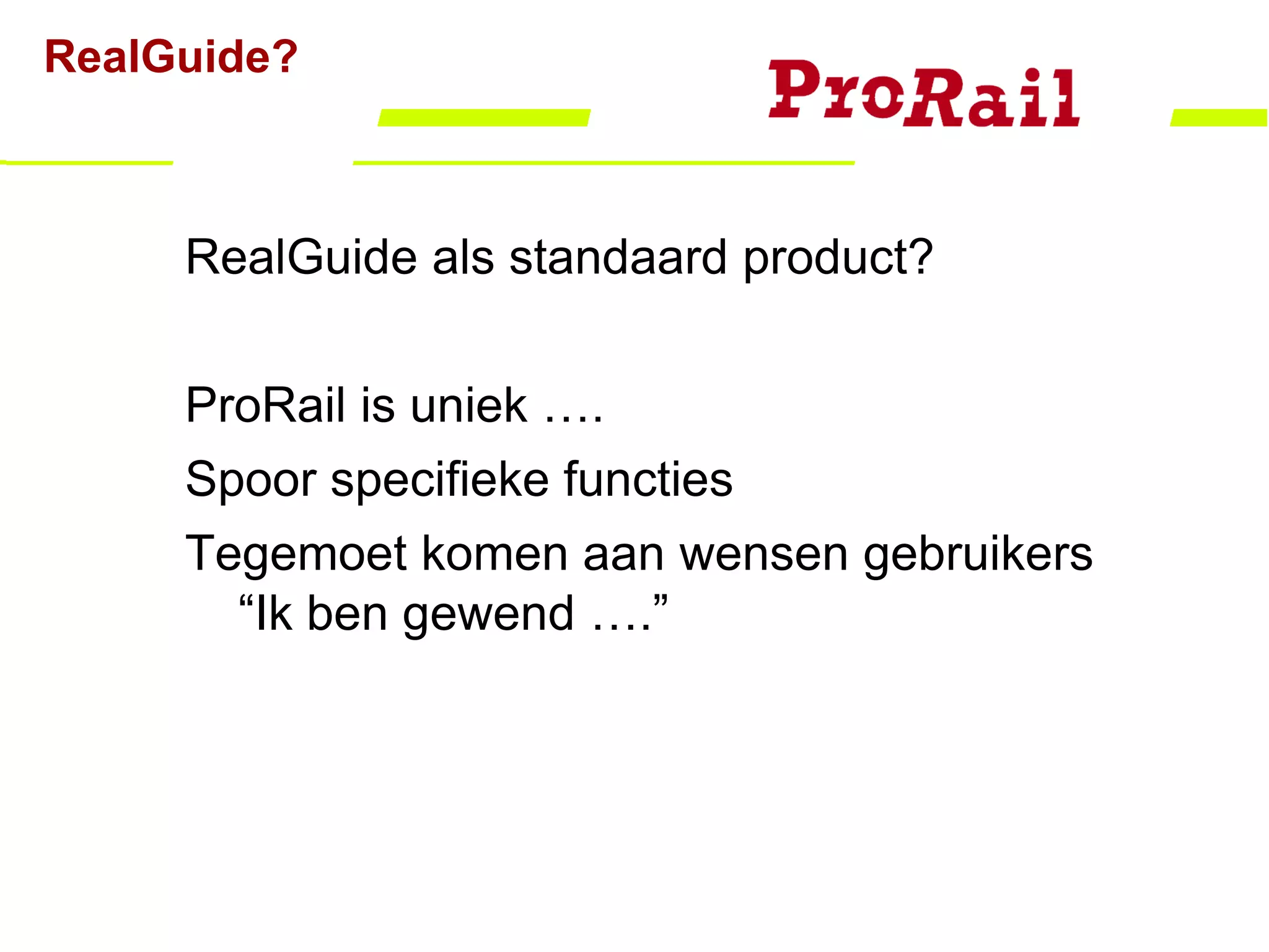 2011 - ProRail Rail maps | PDF