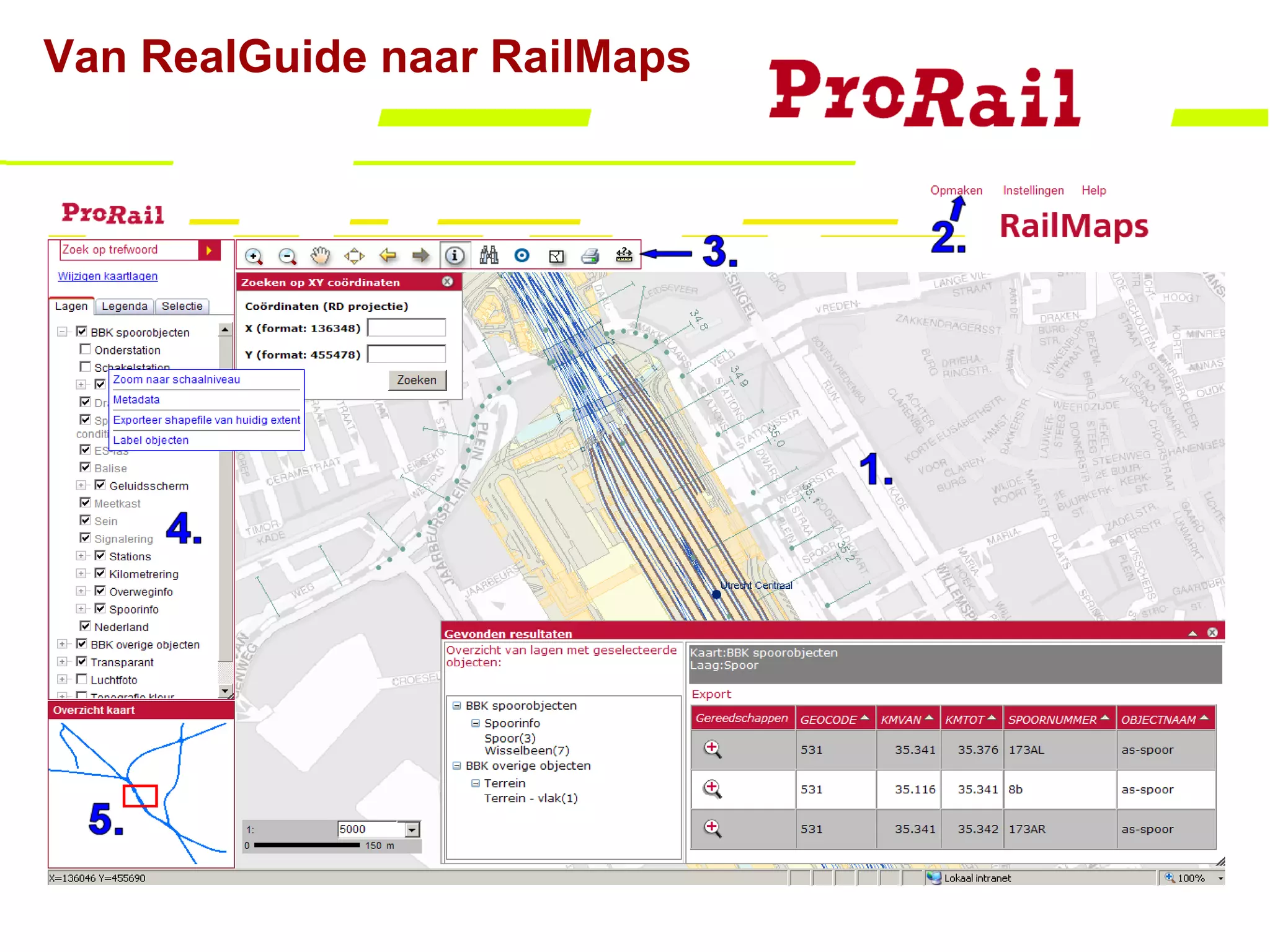 2011 - ProRail Rail maps | PDF