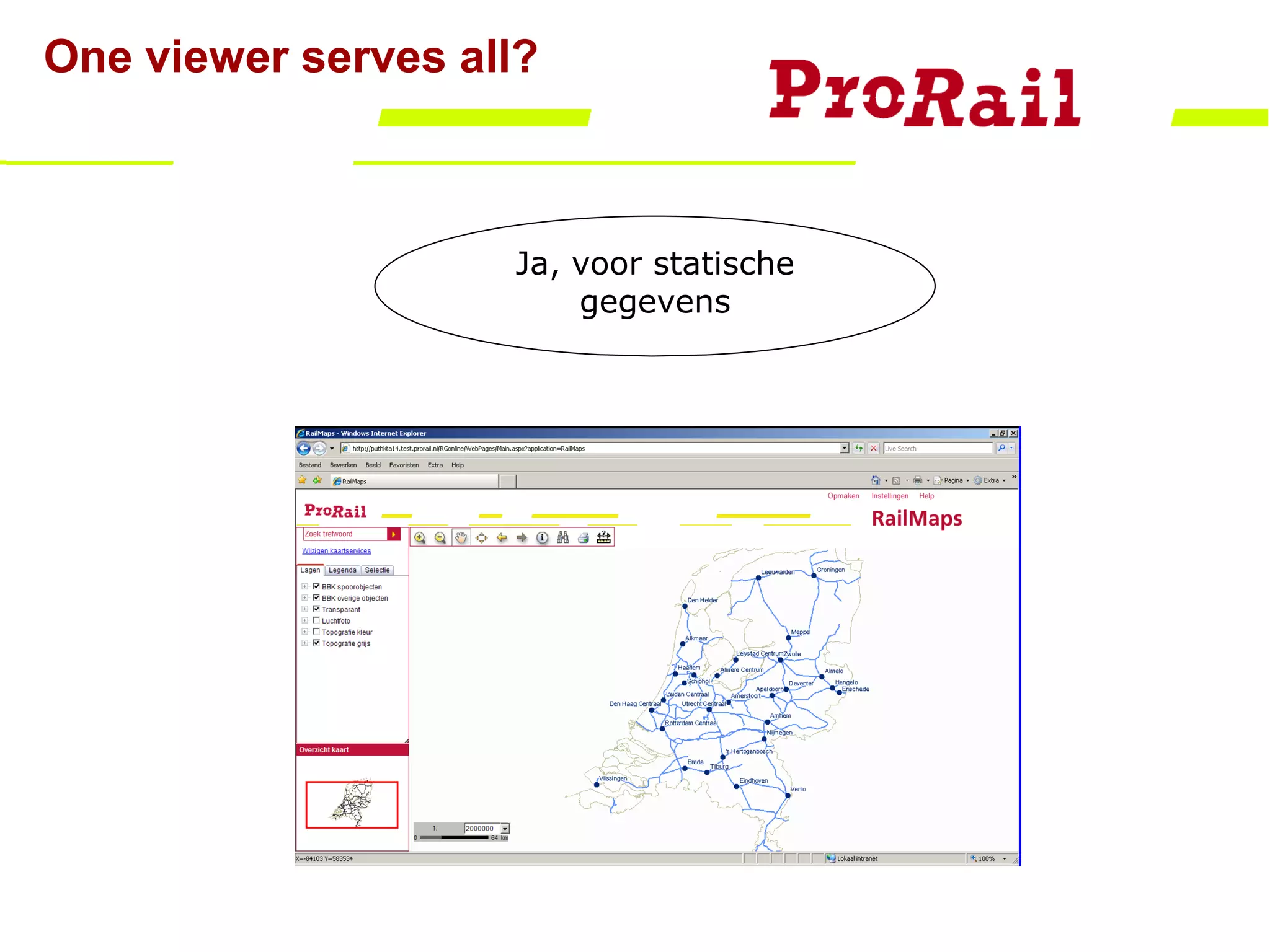 2011 - ProRail Rail maps | PDF
