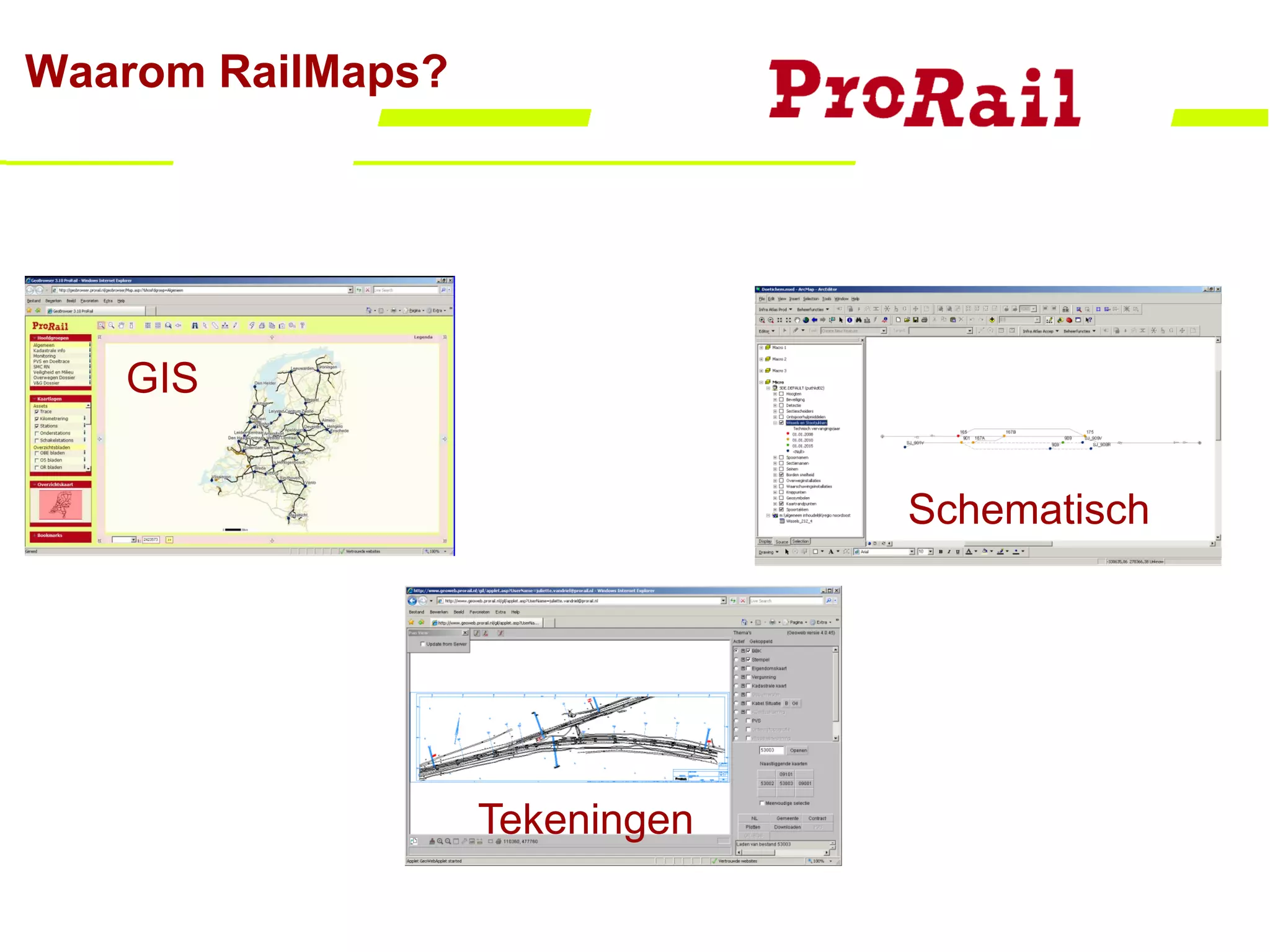 2011 - ProRail Rail maps | PDF