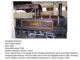 The Amazing Locomotives at Rail Museum - New Delhi | PPTX