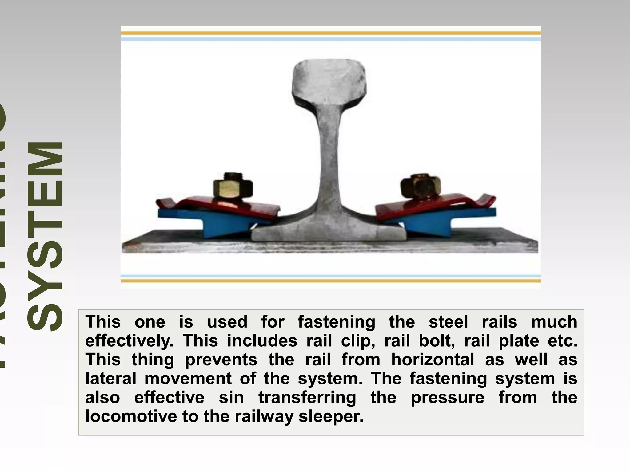 Rail System | PPTX