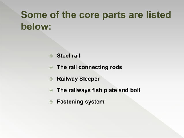 Rail System | PPTX | Rail Travel | Travel Type