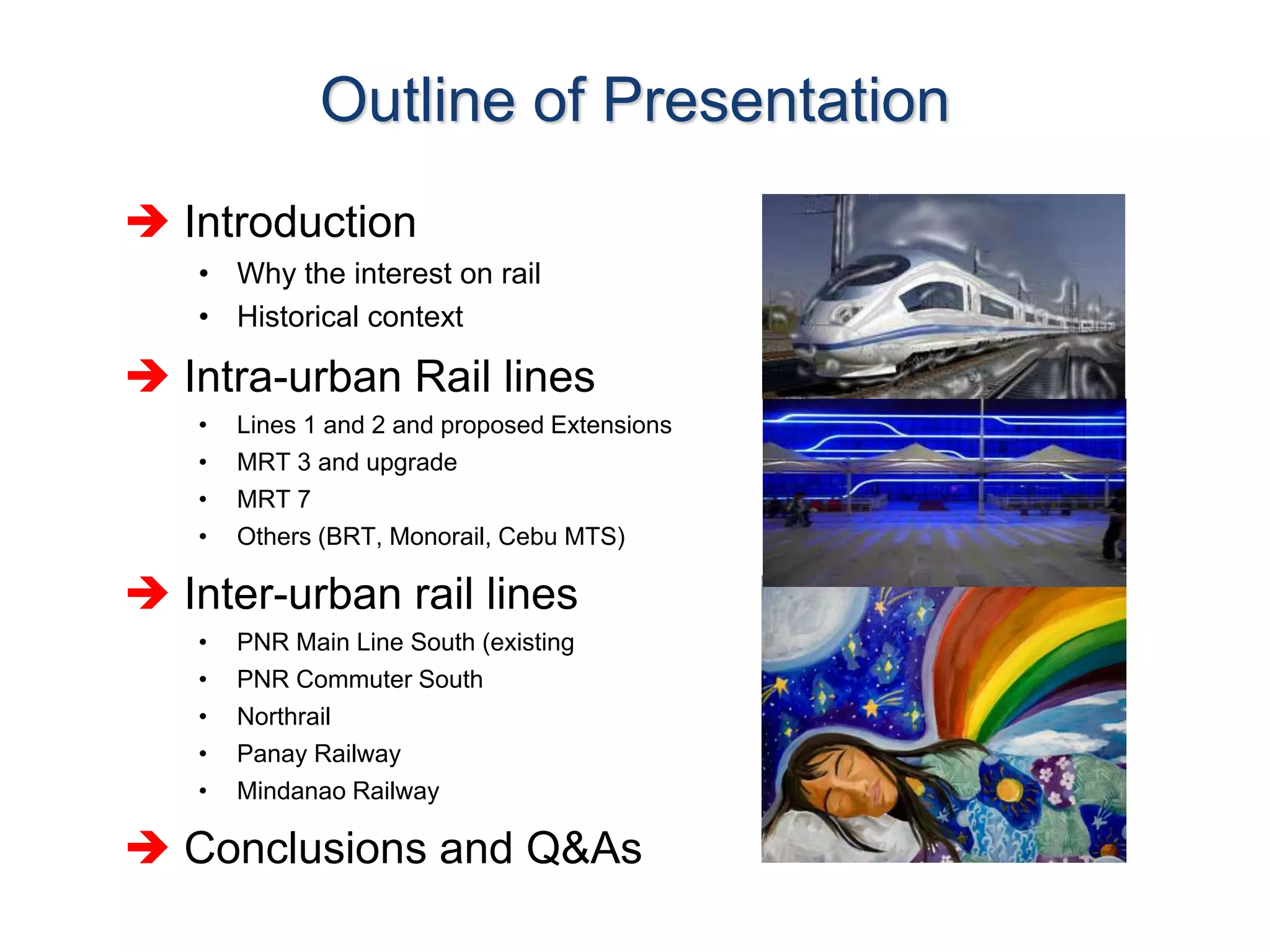 Rail in the Philippines 2012 | PPTX