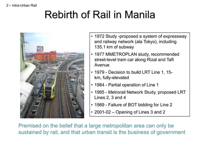 Rail in the Philippines 2012 | PPTX