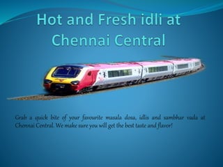 RailRestro- How to order Street Food in Train | PPTX