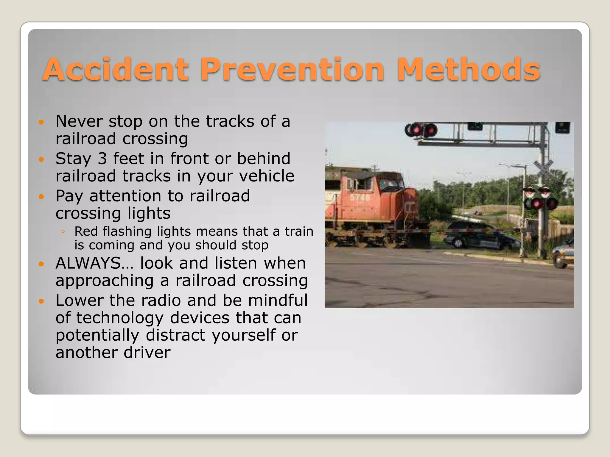 Rail road crossing safety jn | PPTX