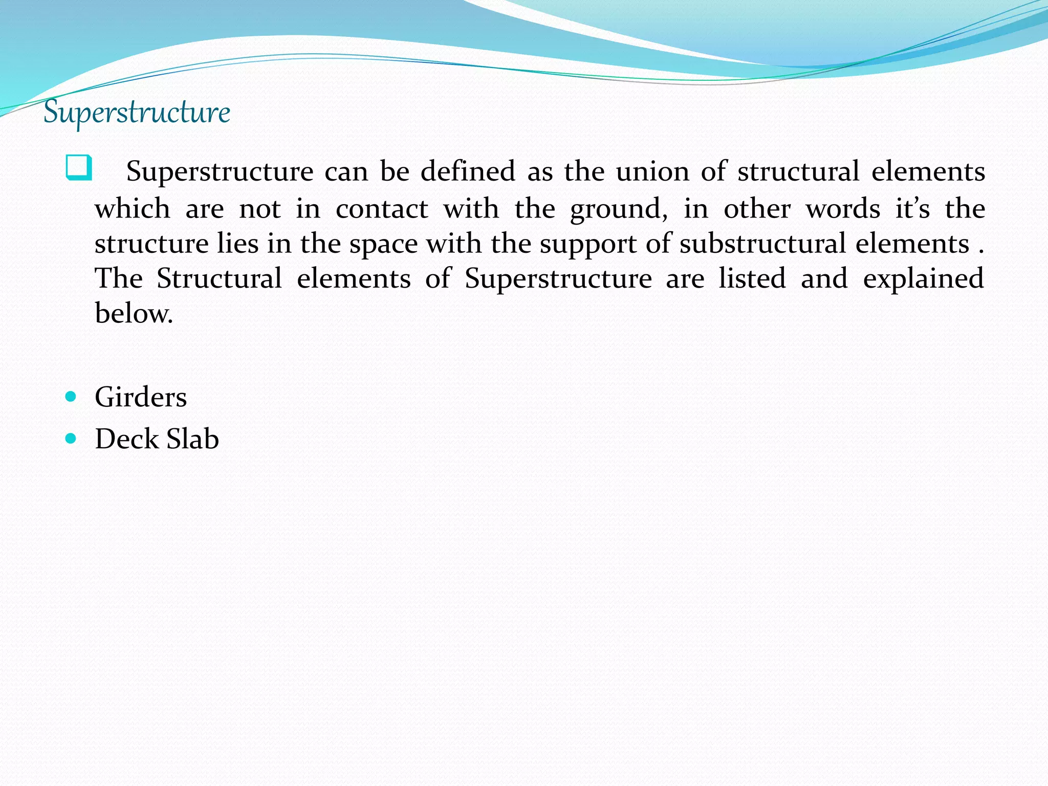 Rail and Road Over Rail Bridge | PPTX