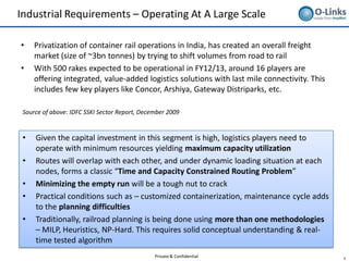 Railroad planning & optimization | PDF