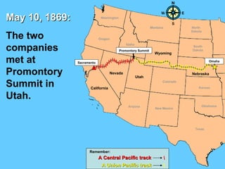 First Transcontinental Railroad Lesson | PPT