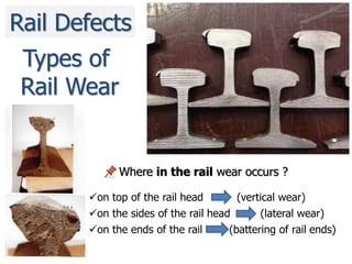 05 Rails (Railway Engineering Lectures هندسة السكك الحديدية & Dr ...