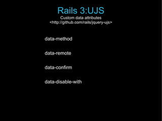 Intro to Rails 3 - Anup Nivargi | PPT