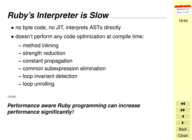 Rails Application Optimization Techniques & Tools | PPT