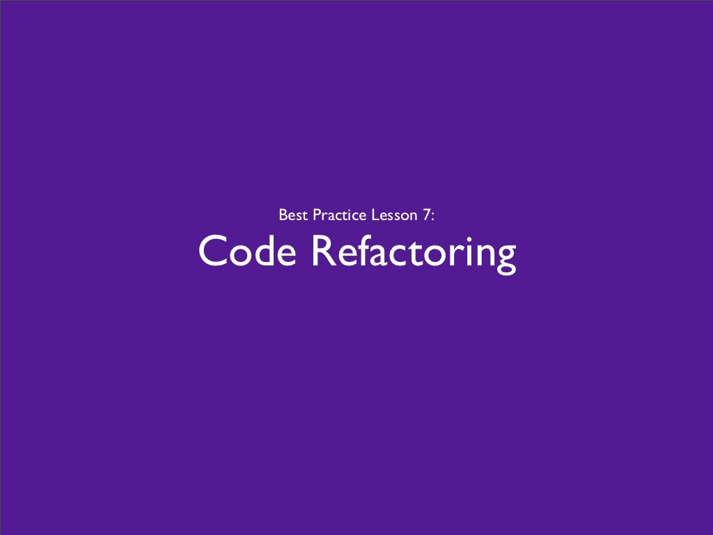 best-practice-lesson-7-code