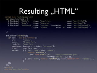 Rails GUI Development with Ext JS | PDF