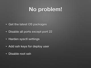 Provisioning Rails Servers with Ansible | PPT