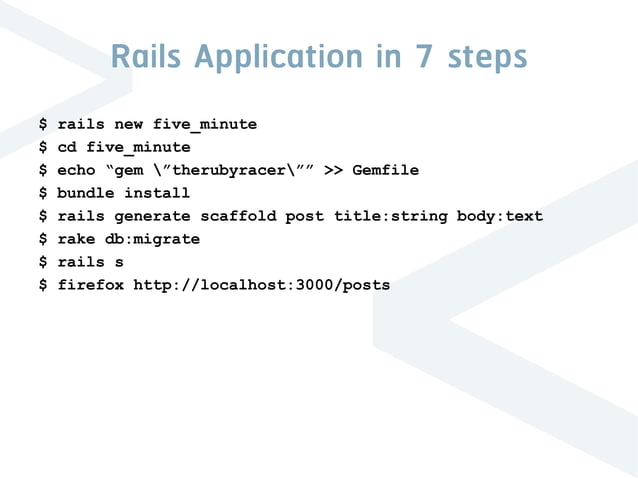 Basic Rails Training | PPT