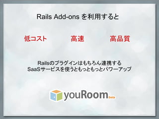 Rails add ons derails_devcon | PPT