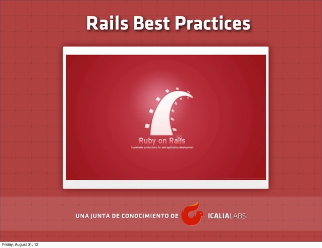 Rails Best Practices | PPT