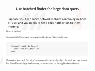 Rails best practices | PPT