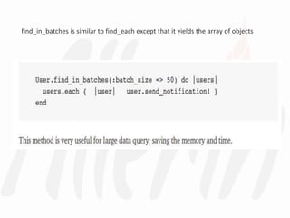 Rails best practices | PPT