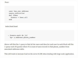 Rails best practices | PPTX