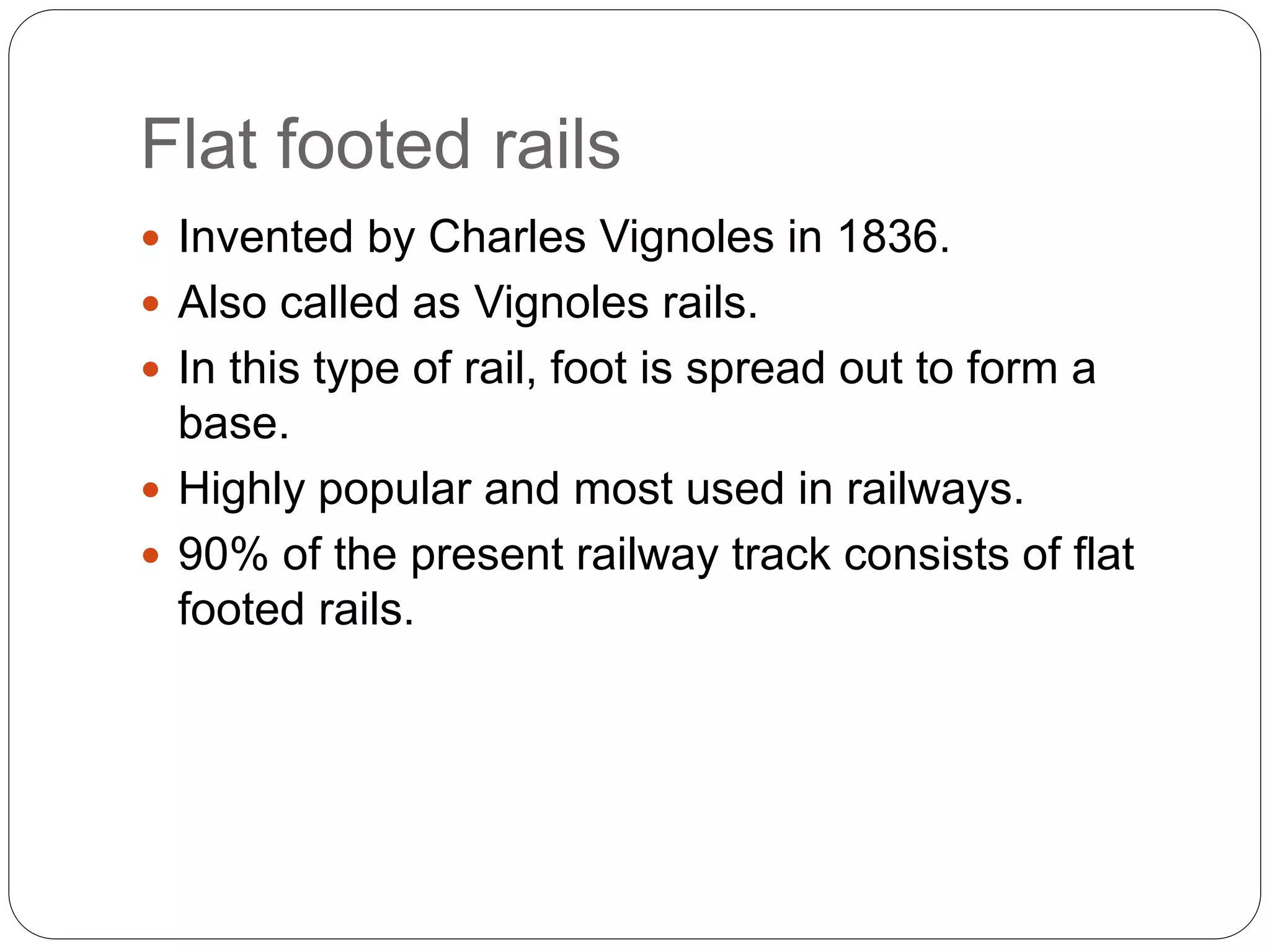Rails, Types, Joints, Creep, Failure of Rails and Welding of Rails | PPTX