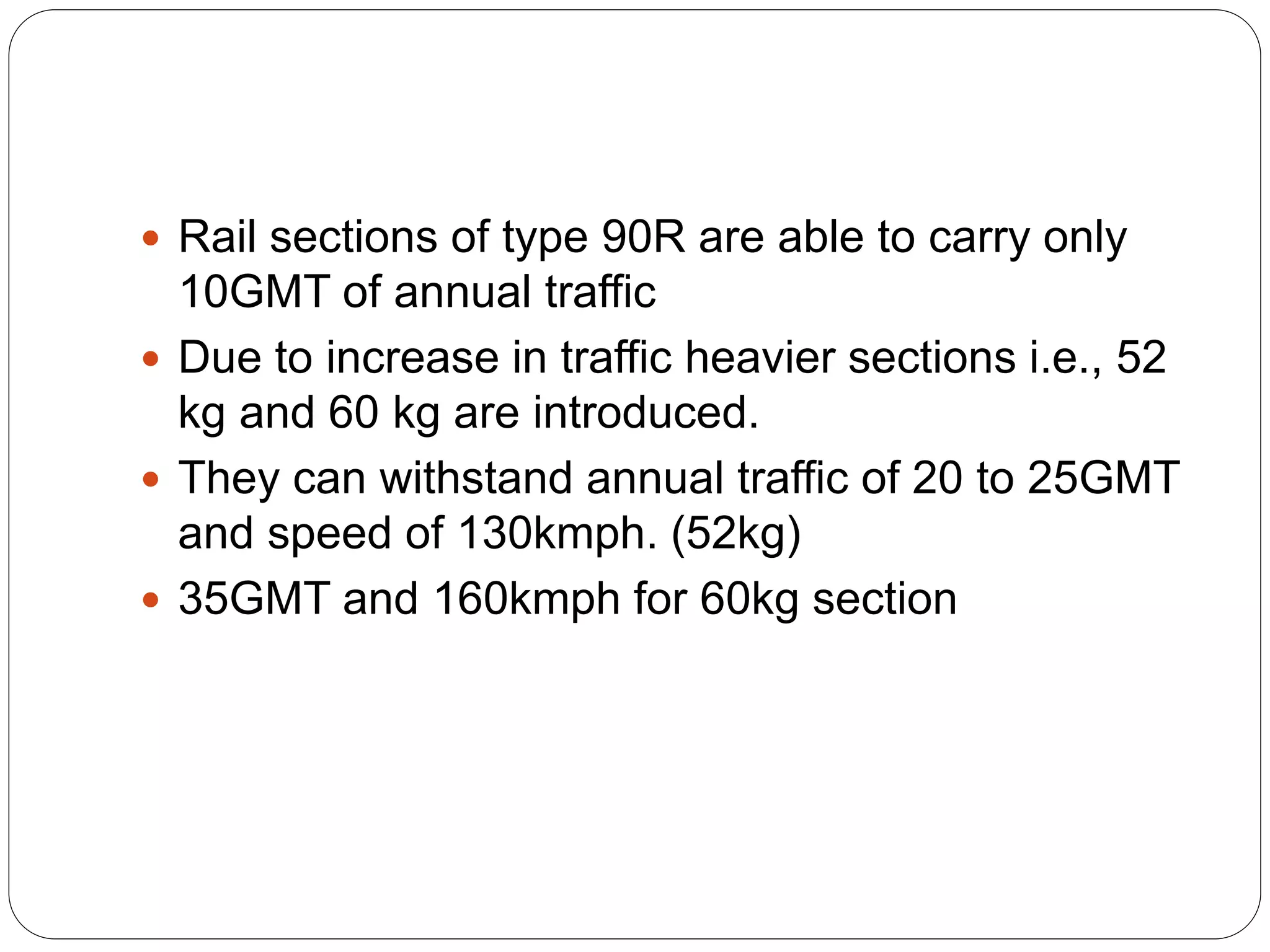 Rails, Types, Joints, Creep, Failure of Rails and Welding of Rails | PPTX