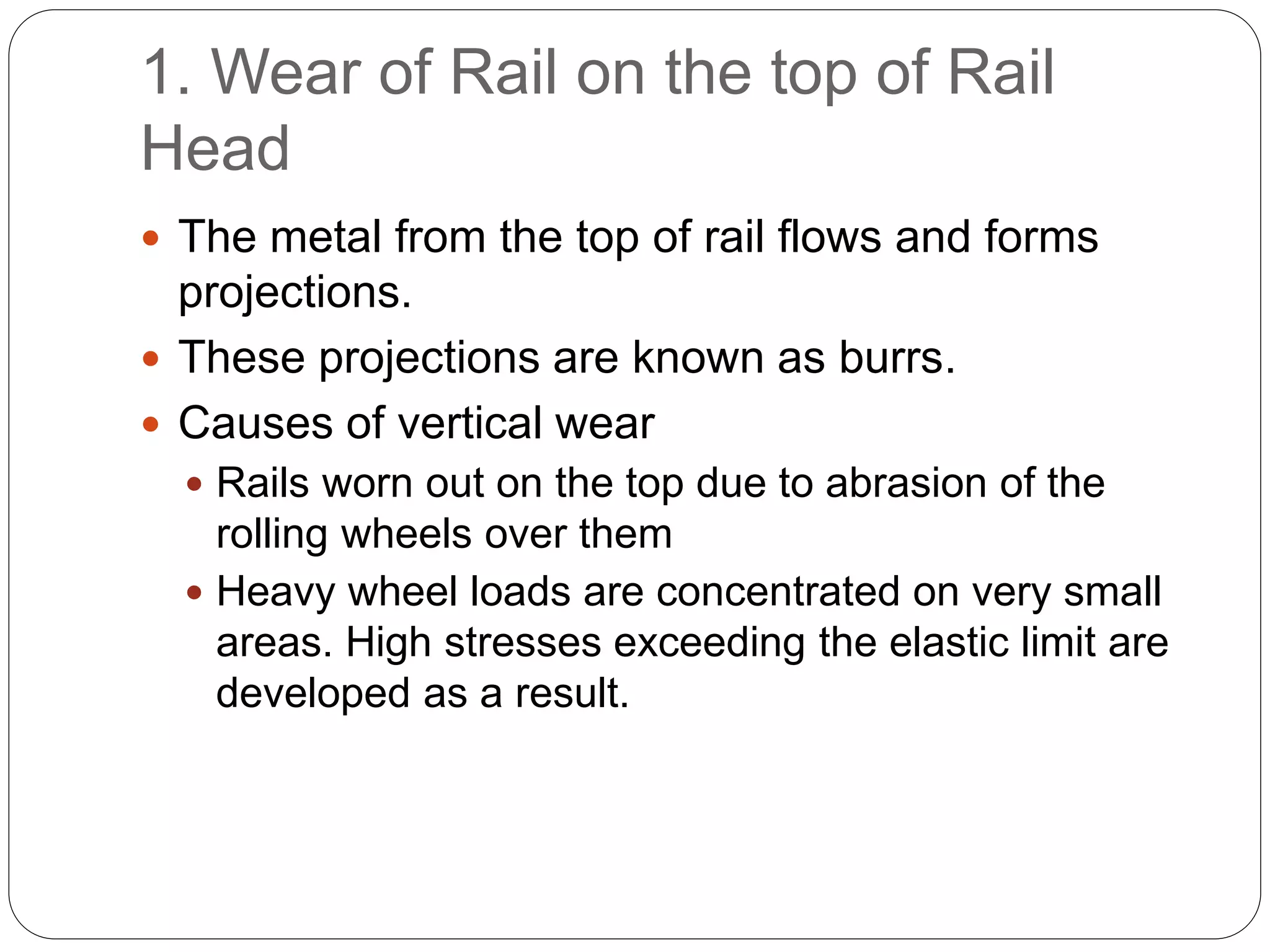 Rails, Types, Joints, Creep, Failure of Rails and Welding of Rails | PPTX