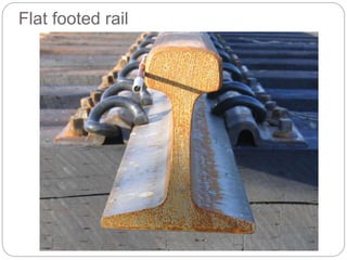 Rails, Types, Joints, Creep, Failure of Rails and Welding of Rails | PPTX