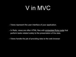 Rails contoller view | PPT