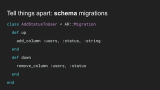 Rails data migrations | PPT