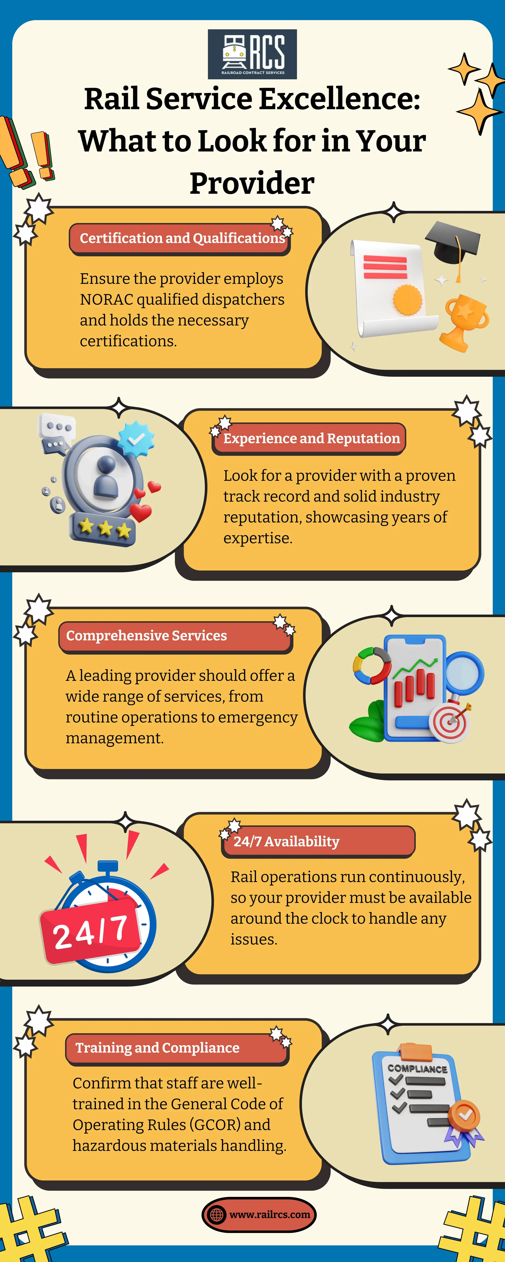 Rail Service Excellence What to Look for in Your Provider. | PDF