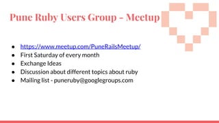 Rails girls - What's next | PPT