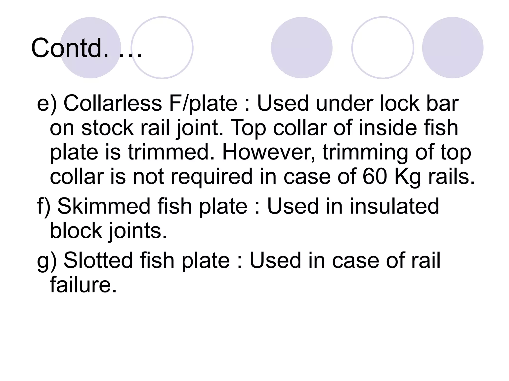 Rail, sleepers fittings.ppt