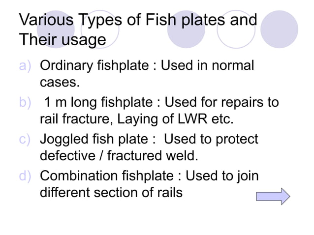 Rail, sleepers fittings.ppt