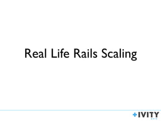 Rails scaling | PPT