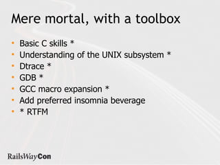 Railswaycon Inside Matz Ruby | PDF | Programming Languages | Computing