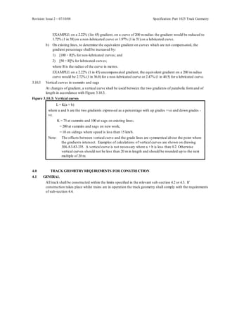 Rail track geometry | DOC