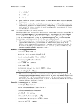 Rail track geometry | DOC